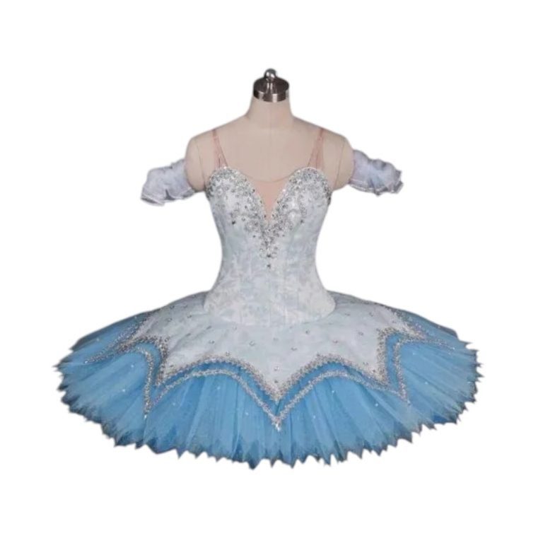 Pale Blue Tutu with Yellow Flowers: Custom-Made for You | Twirling ...