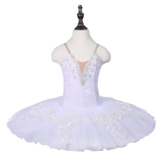 Girls White Stretch Tutu | Girls Tutus For Sale | Twirling Ballerinas