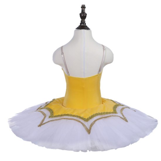 Yellow Stretch Ballet Tutu | Twirling Ballerinas