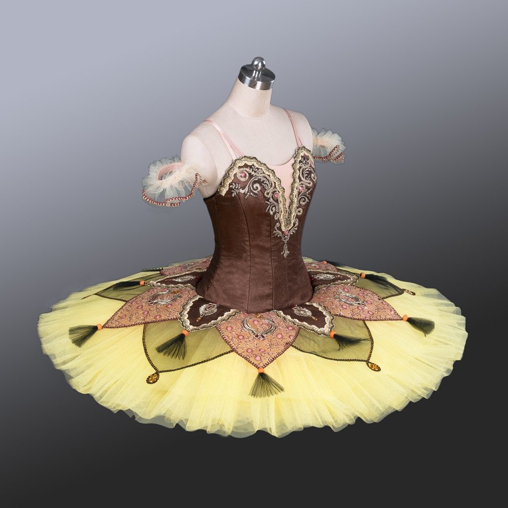 Orange Esmeralda Ballet Costume | Twirling Ballerinas