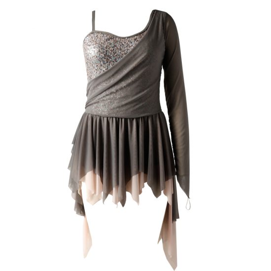Maroon Dance Costume | Twirling Ballerinas | Maroon Lyrical Outfit